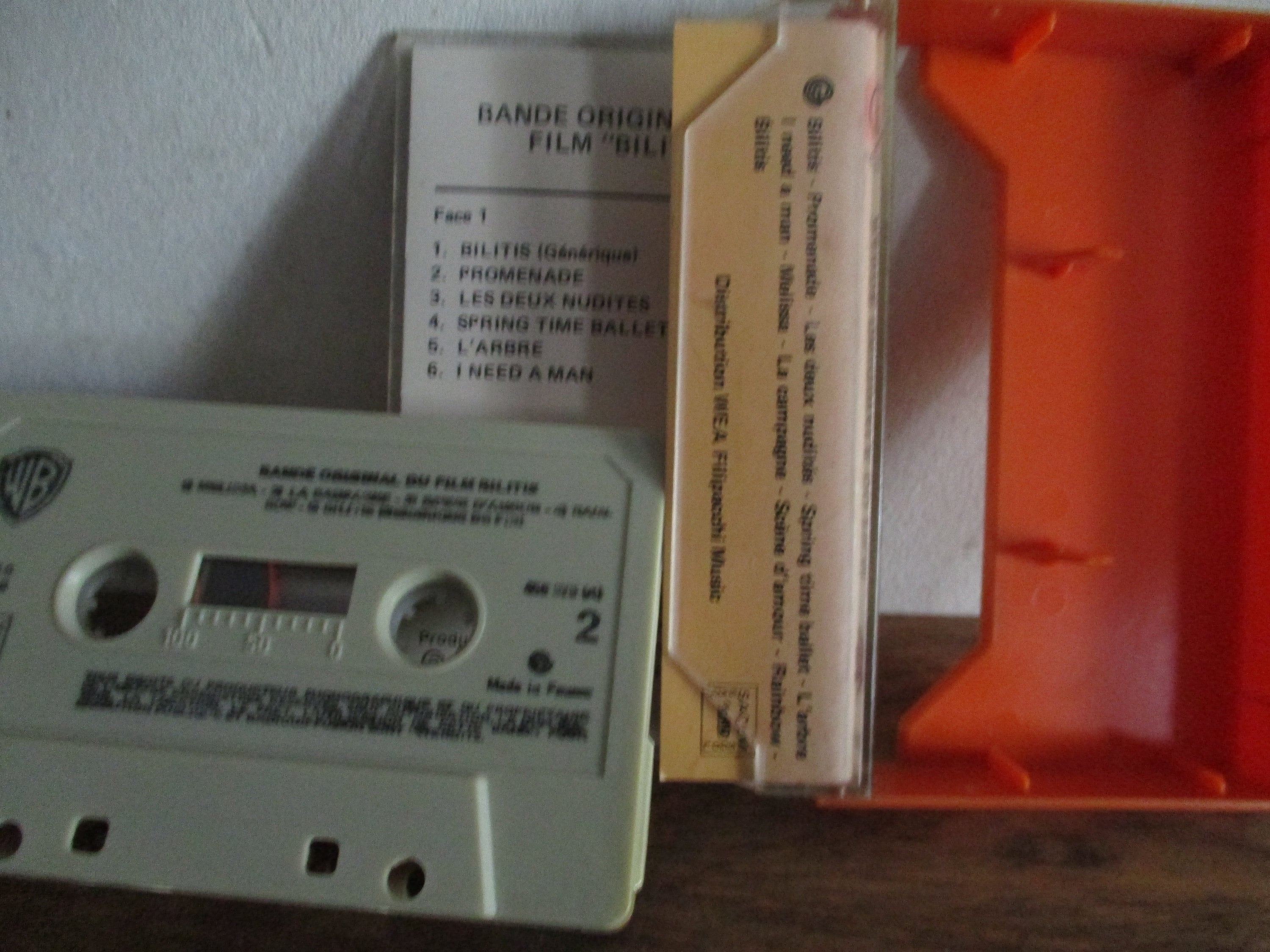 Bilitis Music Cassette Vintage 1977 David Hamilton Bande Original Du ...