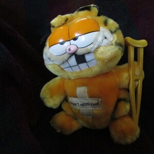 Garfield Hand-crafted Plush Toy Vintage 1981 Dakin Plushy Odie 1978 - Etsy
