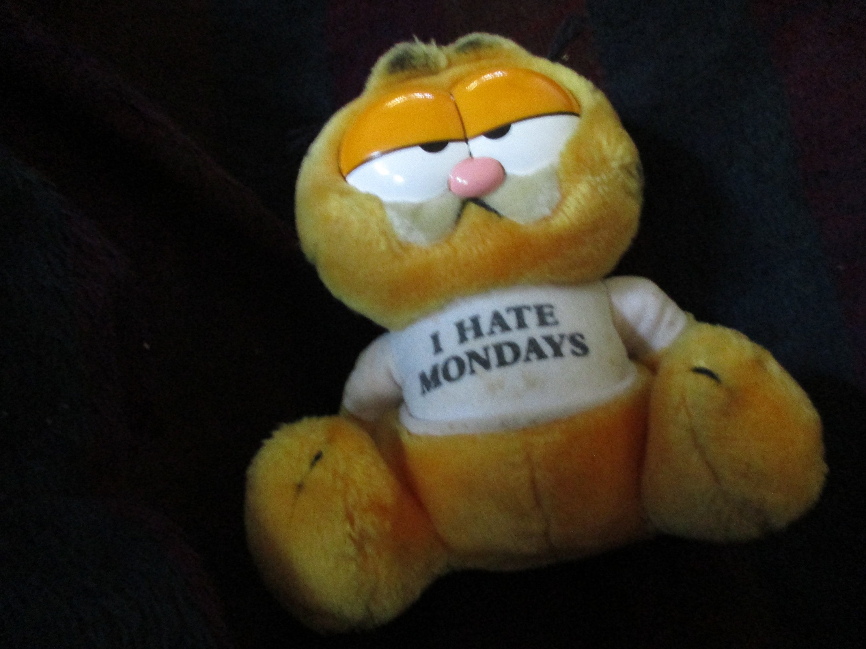 Garfield Hand-crafted Plush Toy Vintage 1981 Dakin Plushy - Etsy