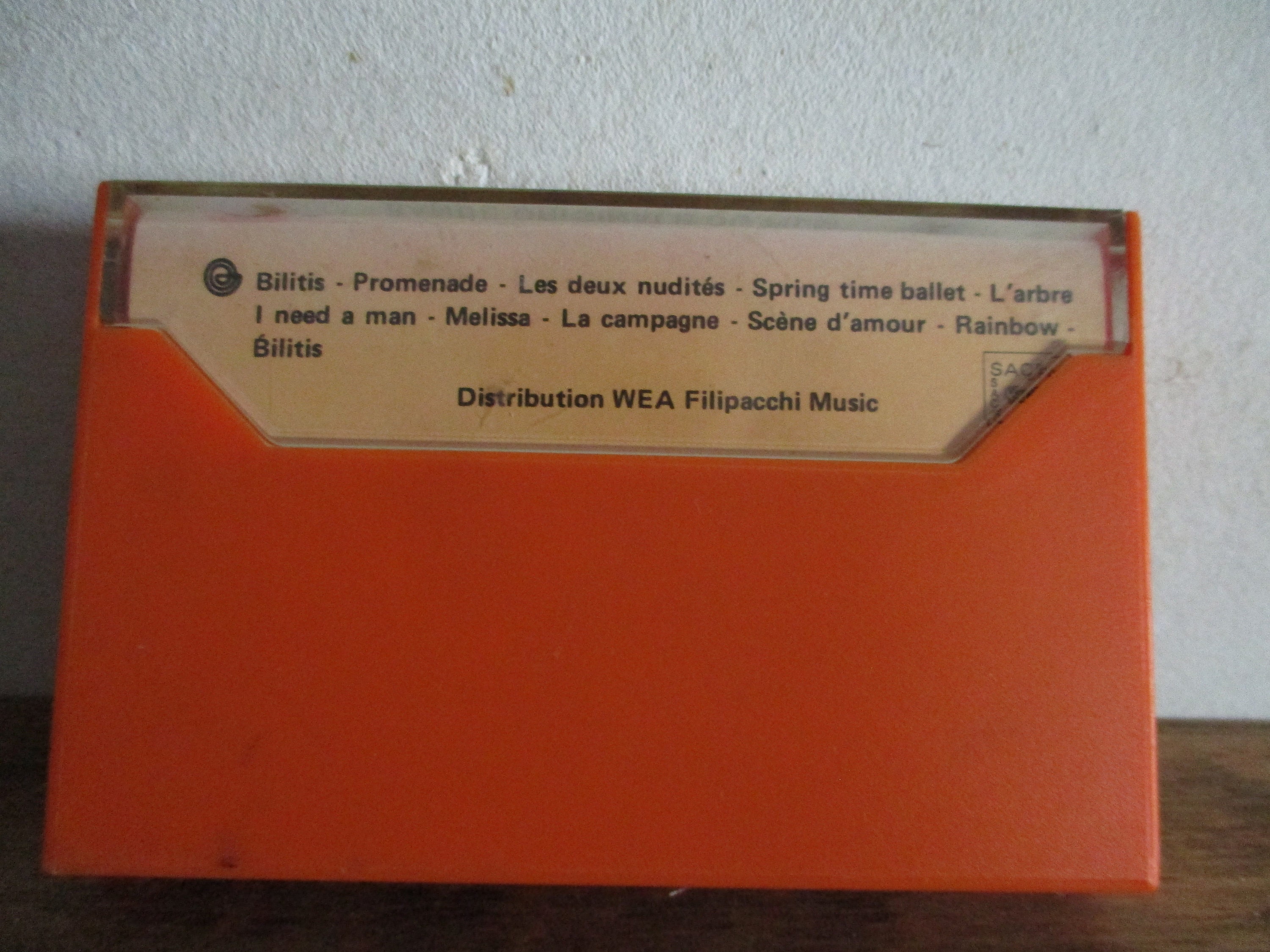 Bilitis Music Cassette Vintage 1977 David Hamilton Bande Original Du ...