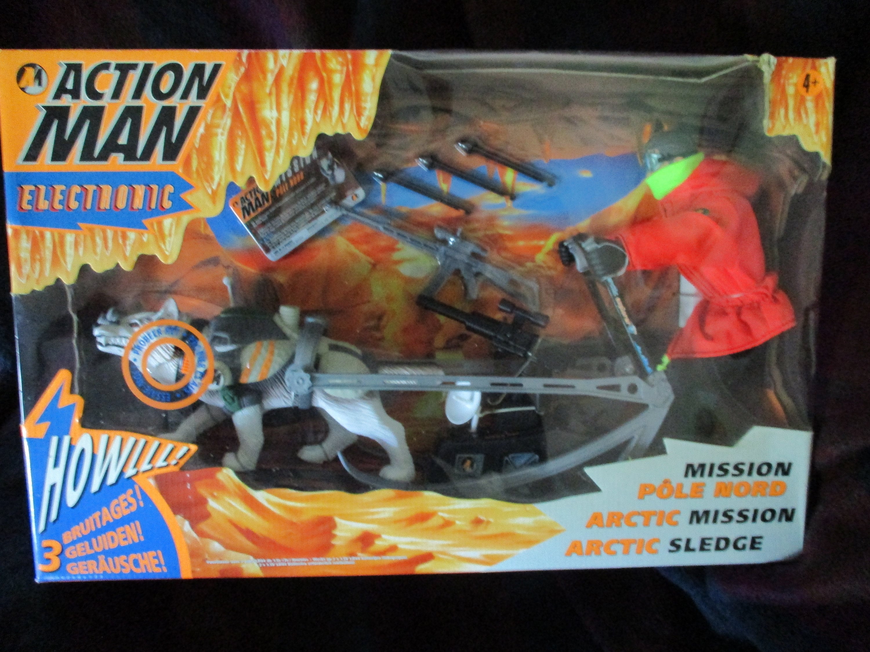 Action Man Arctic Sledge Mission Vintage 1997 Complete Set Polar Husky ...