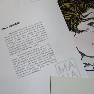 Milo Manara Map With 6 Offset Prints El Gaucho - Indian Summer Complete ...
