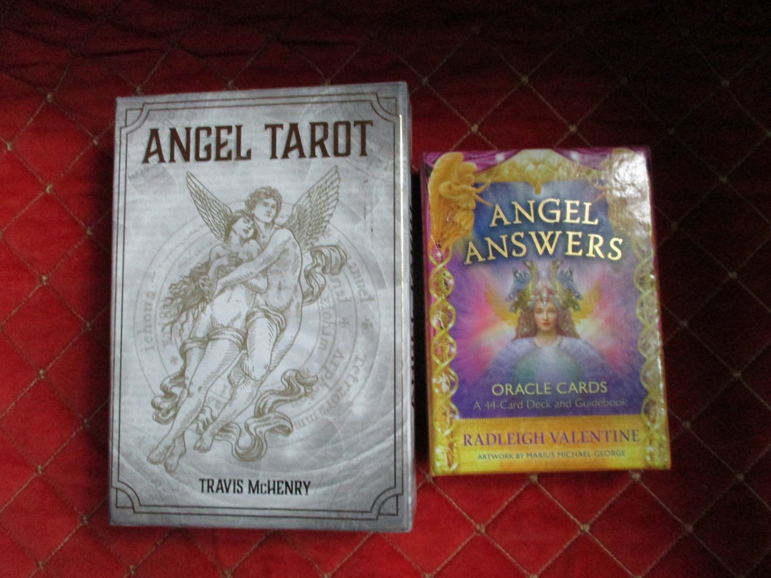 Angel Tarot 2020 Angel Answers 2019 Oracle Cards Complete Deck ...