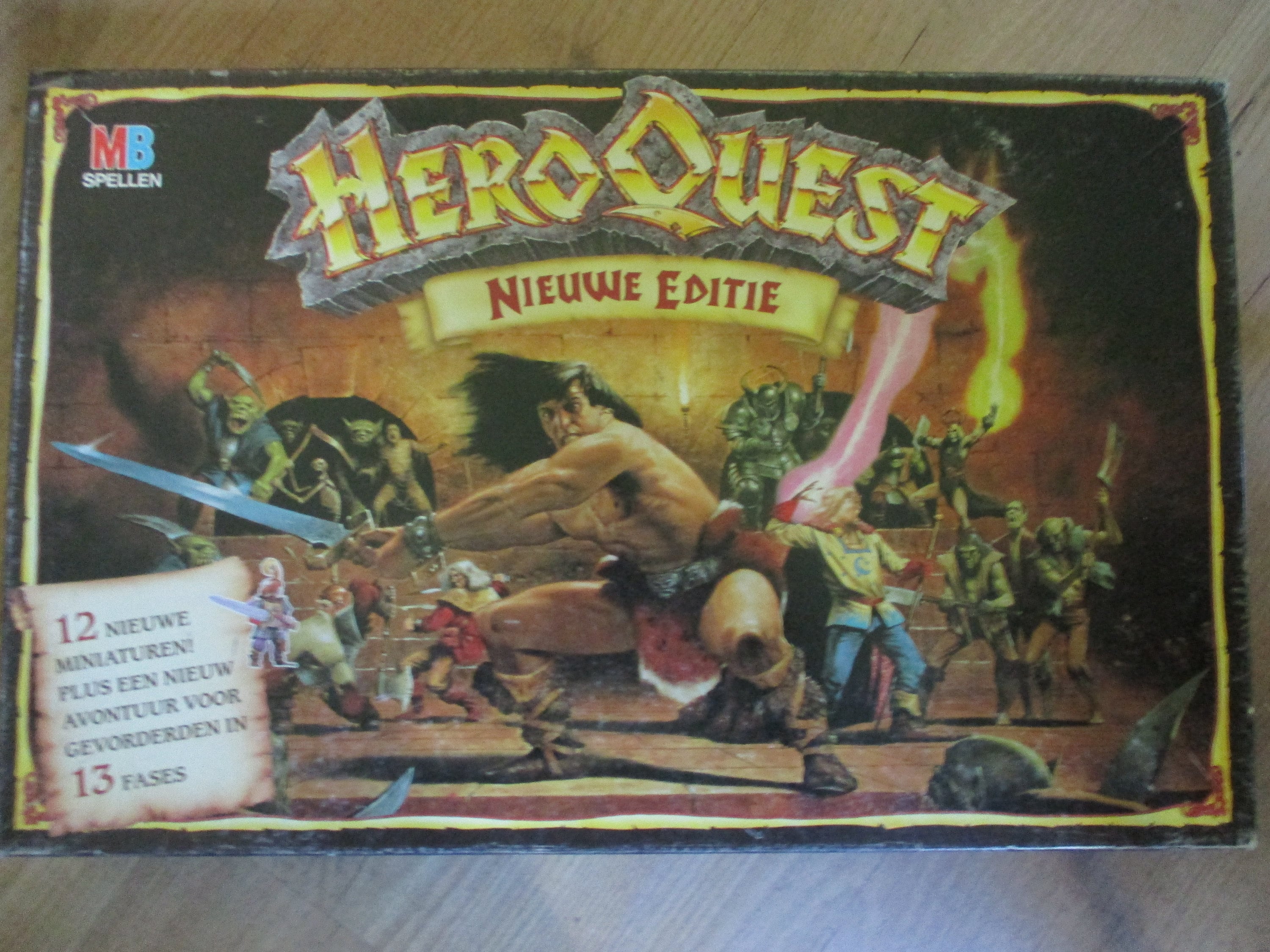 Heroquest Roleplay Fantasy Board Game "new Edition" Vintage 1992 Near ...
