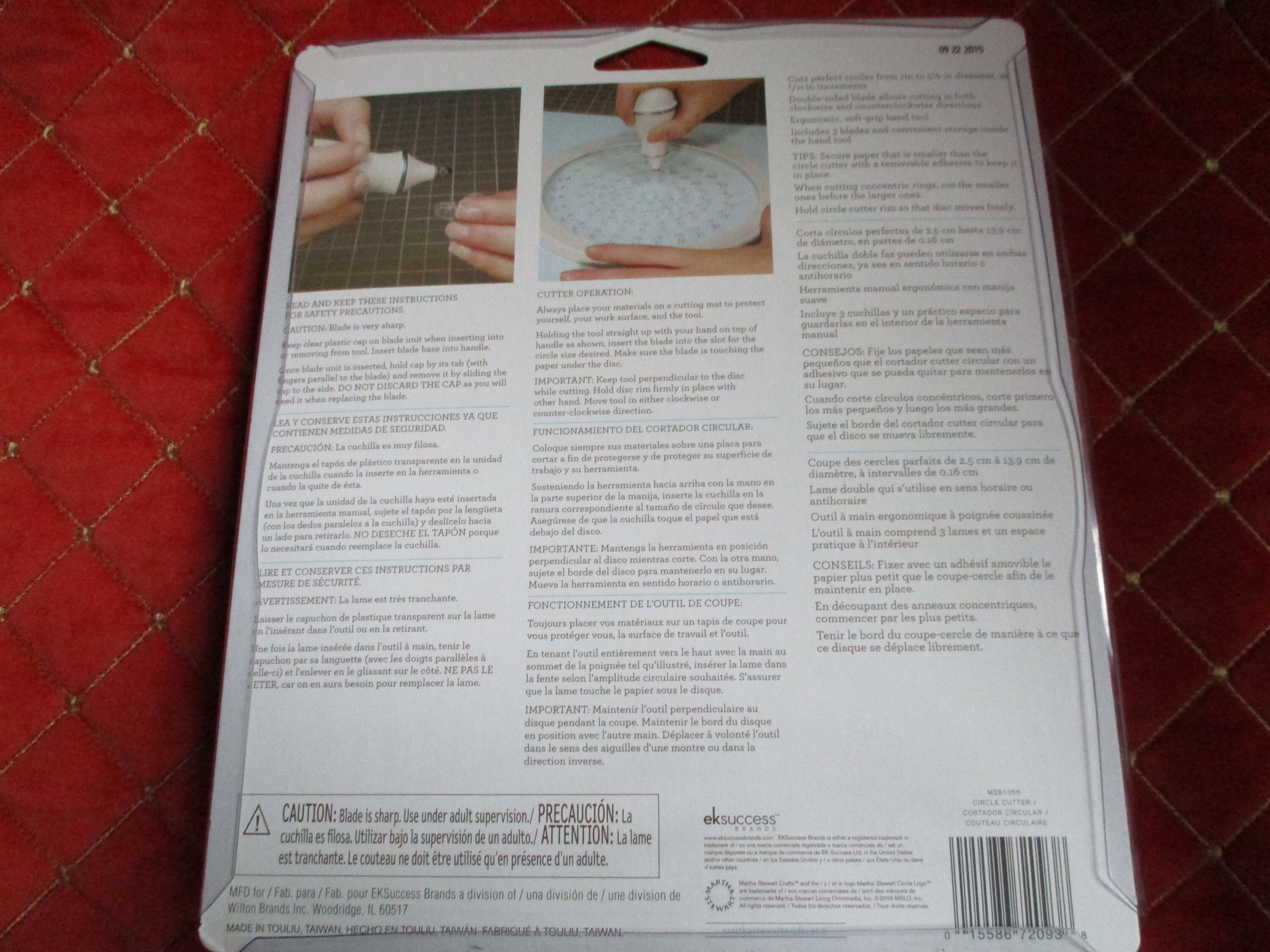 Martha Stewart Crafts Circle Cutter Scoring Board Complete Sets NIB for ...