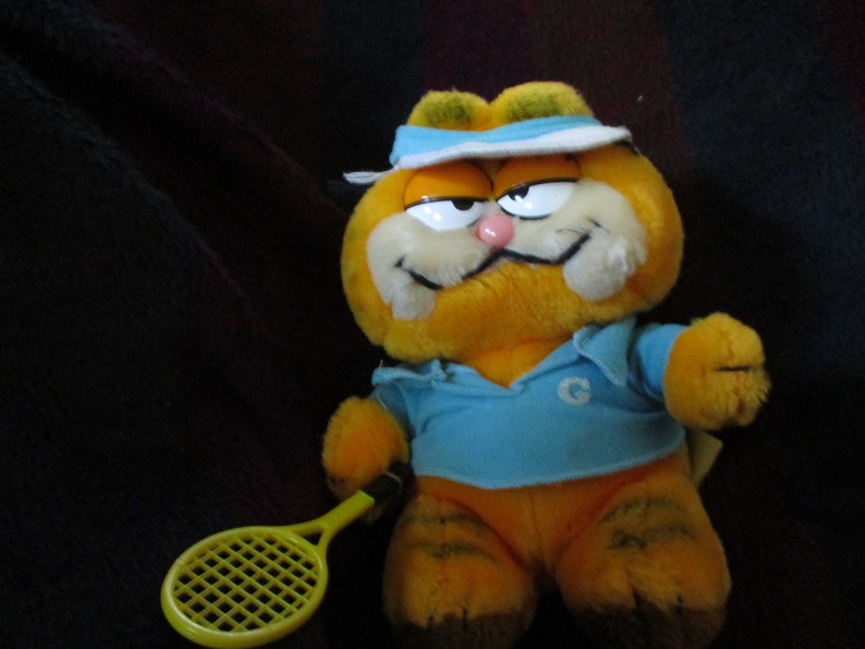 Garfield Hand-crafted Plush Toy Vintage 1981 Dakin Plushy Odie 1978 - Etsy