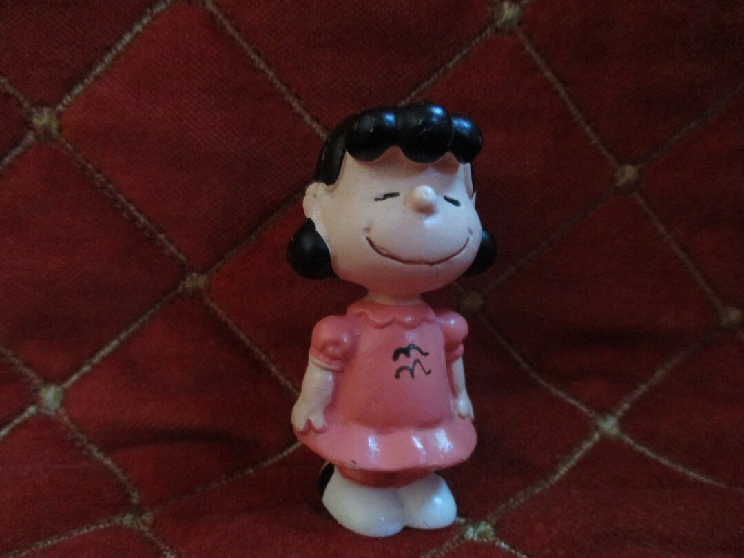 Lucy Van Pelt Figure Vintage 1960s Snoopy Charlie Brown Peanuts - Etsy