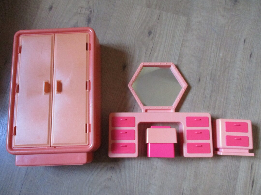 Barbie Furniture Vintage Mid 1970s - Mid 1980s Dream Furniture Armoire ...