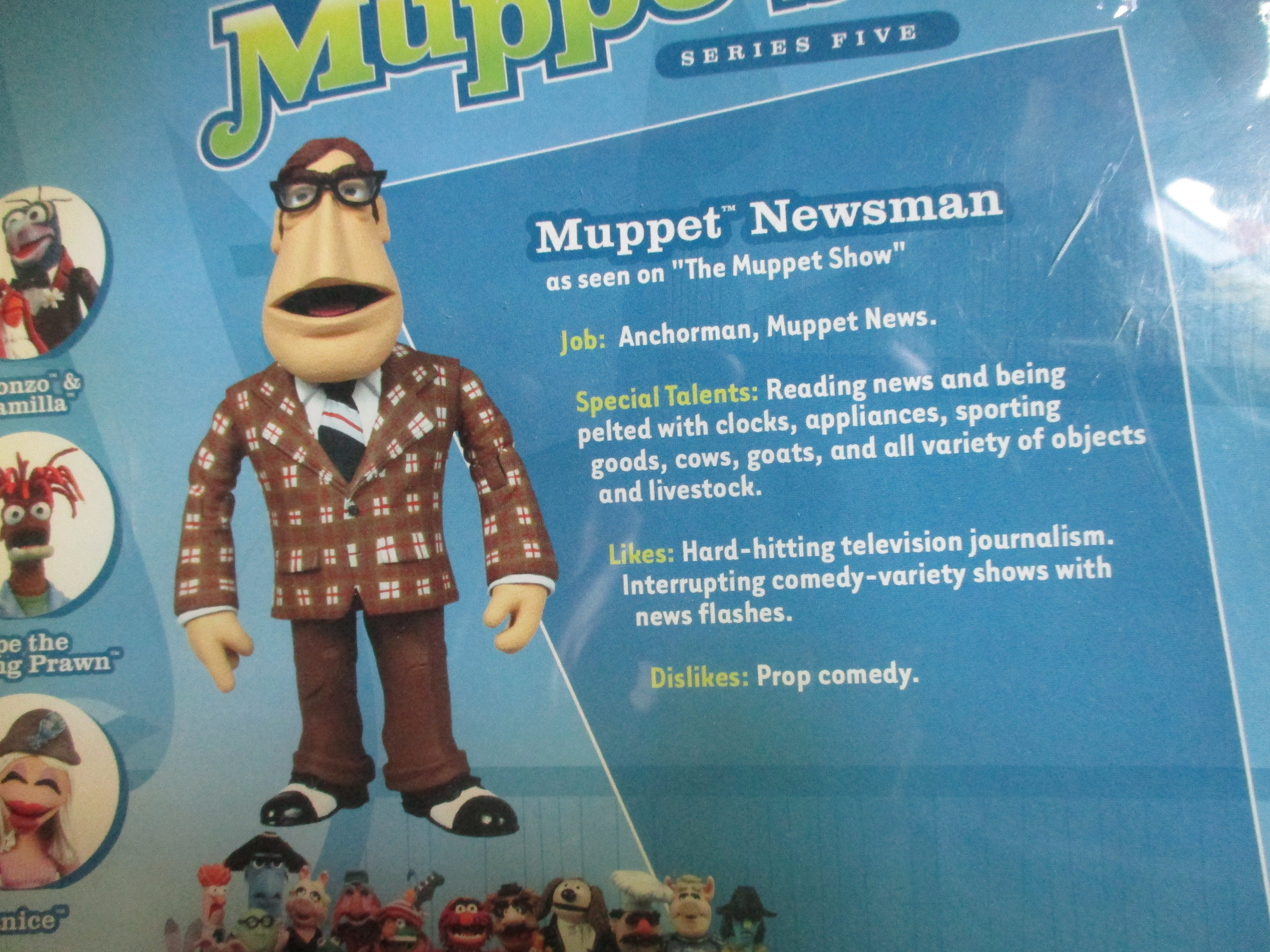 Muppet Show Figures Vintage Early 2000s Pepe Marvin Clifford Newman ...