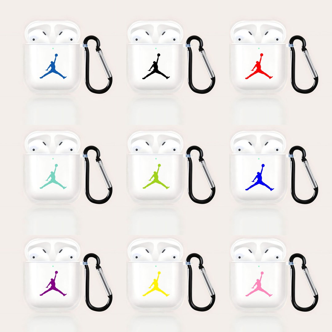 Michael Jordan Printed Airpods White Case Compatible With Airpods 1, 2 ...