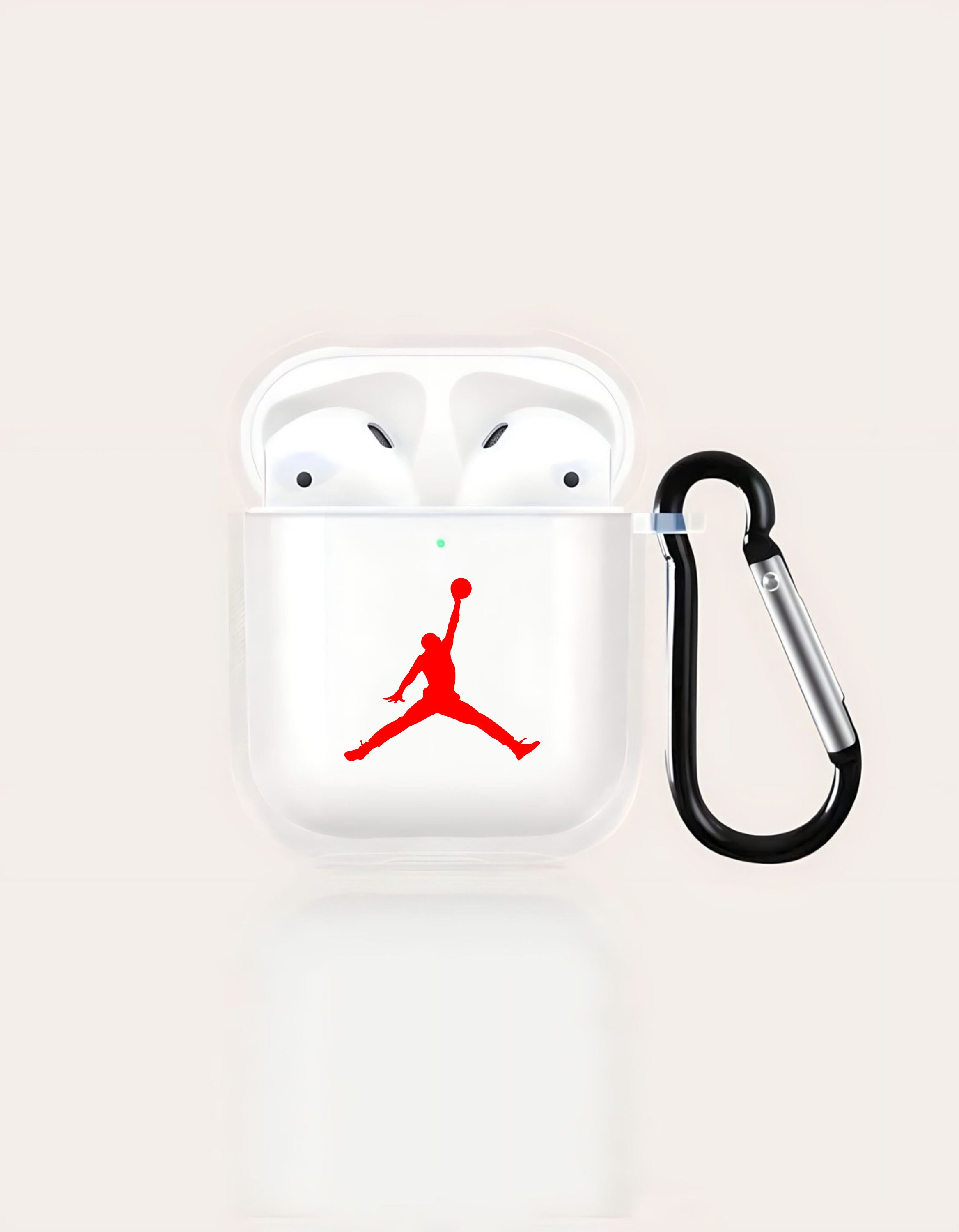 Michael Jordan Printed Airpods White Case Compatible With Airpods 1, 2 ...