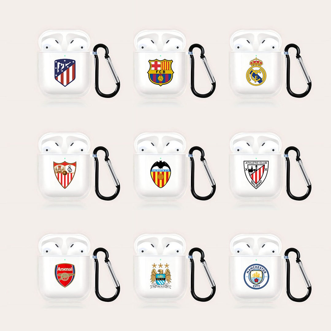 Football Soccer Team Airpods Case Compatible Airpods 1, 2, 3, Pro ...
