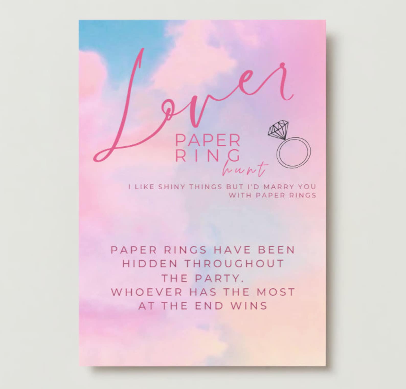 Taylor Swift Inspired Lover Themed Bridal Shower Bundle - Etsy