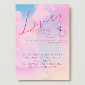 Taylor Swift Inspired Lover Themed Bridal Shower Bundle - Etsy