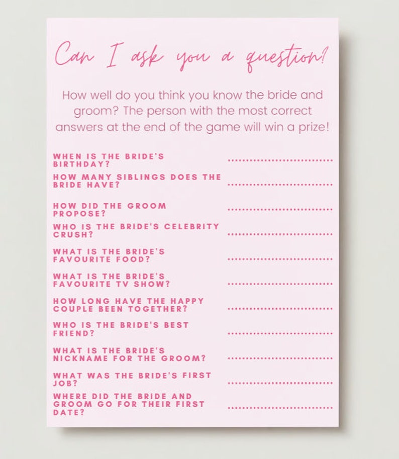 Taylor Swift Inspired Lover Themed Bridal Shower Bundle - Etsy