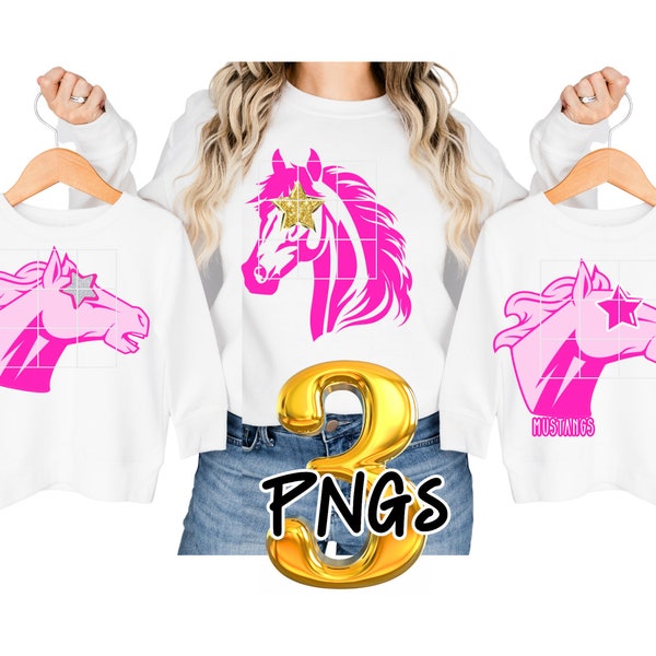 Preppy Horse Mascot - Etsy