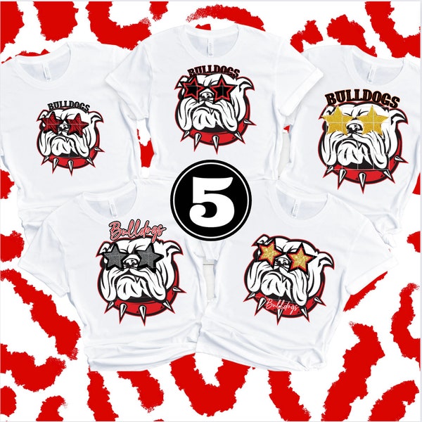 Bulldog With Star Eyes Svg - Etsy