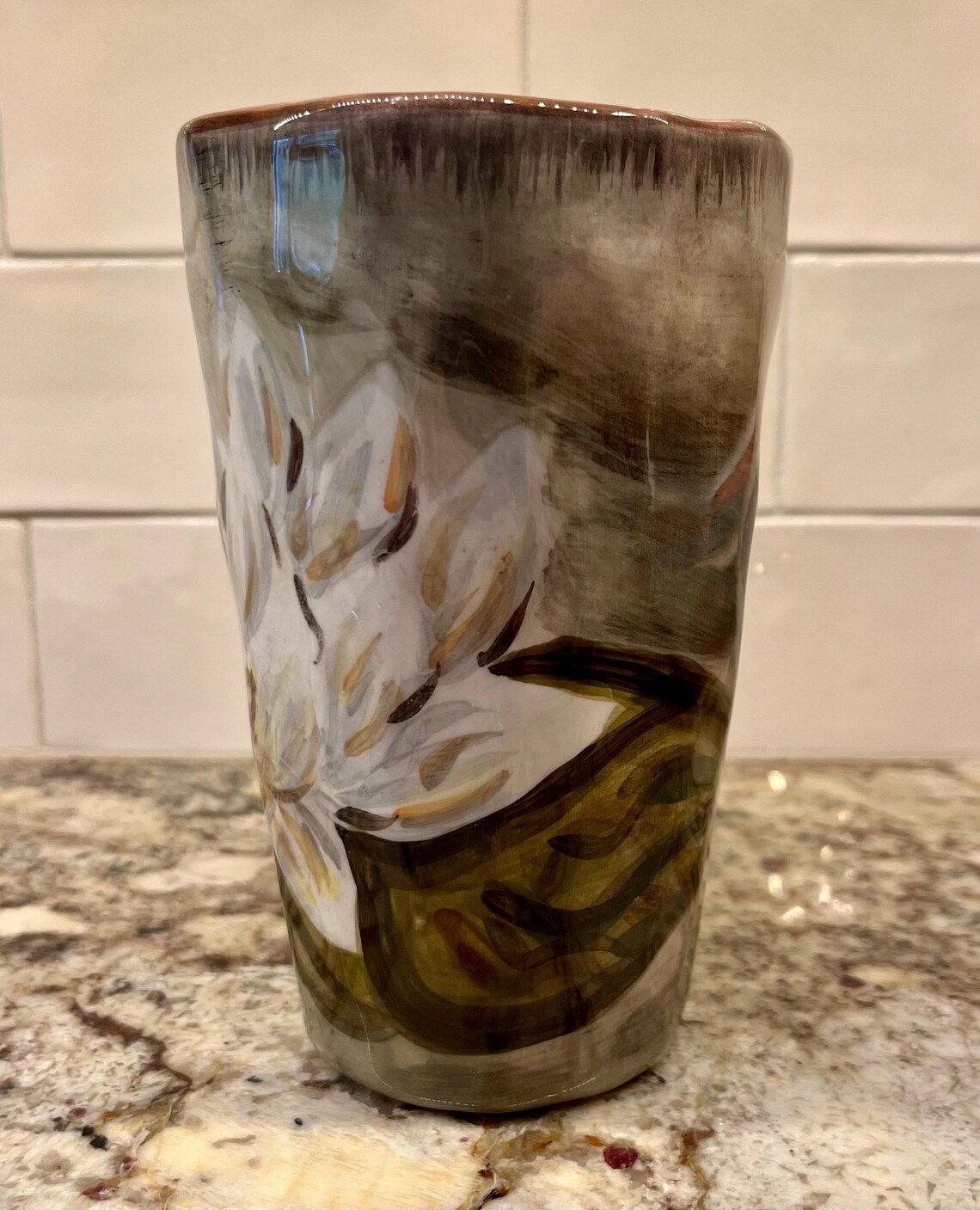 Tabletops Unlimited Waterloo Water Lily Coffee Tea Mug - Etsy