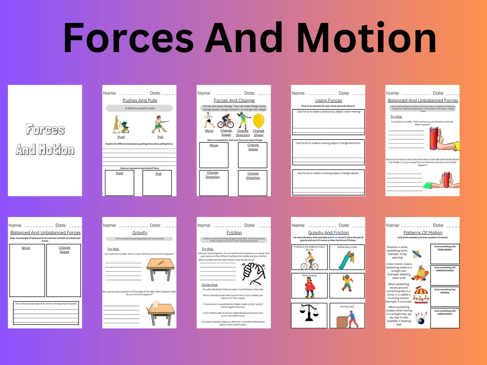 Third Grade Science Bundle | Answer Keys | Science Worksheets ...