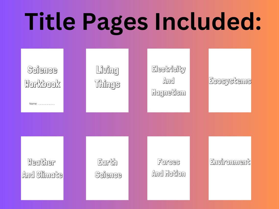 Third Grade Science Bundle | Answer Keys | Science Worksheets ...