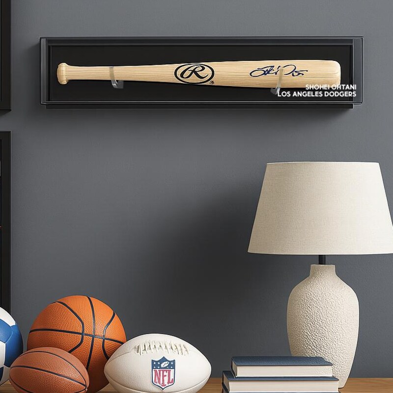 Baseballs With Bat Stand - Etsy