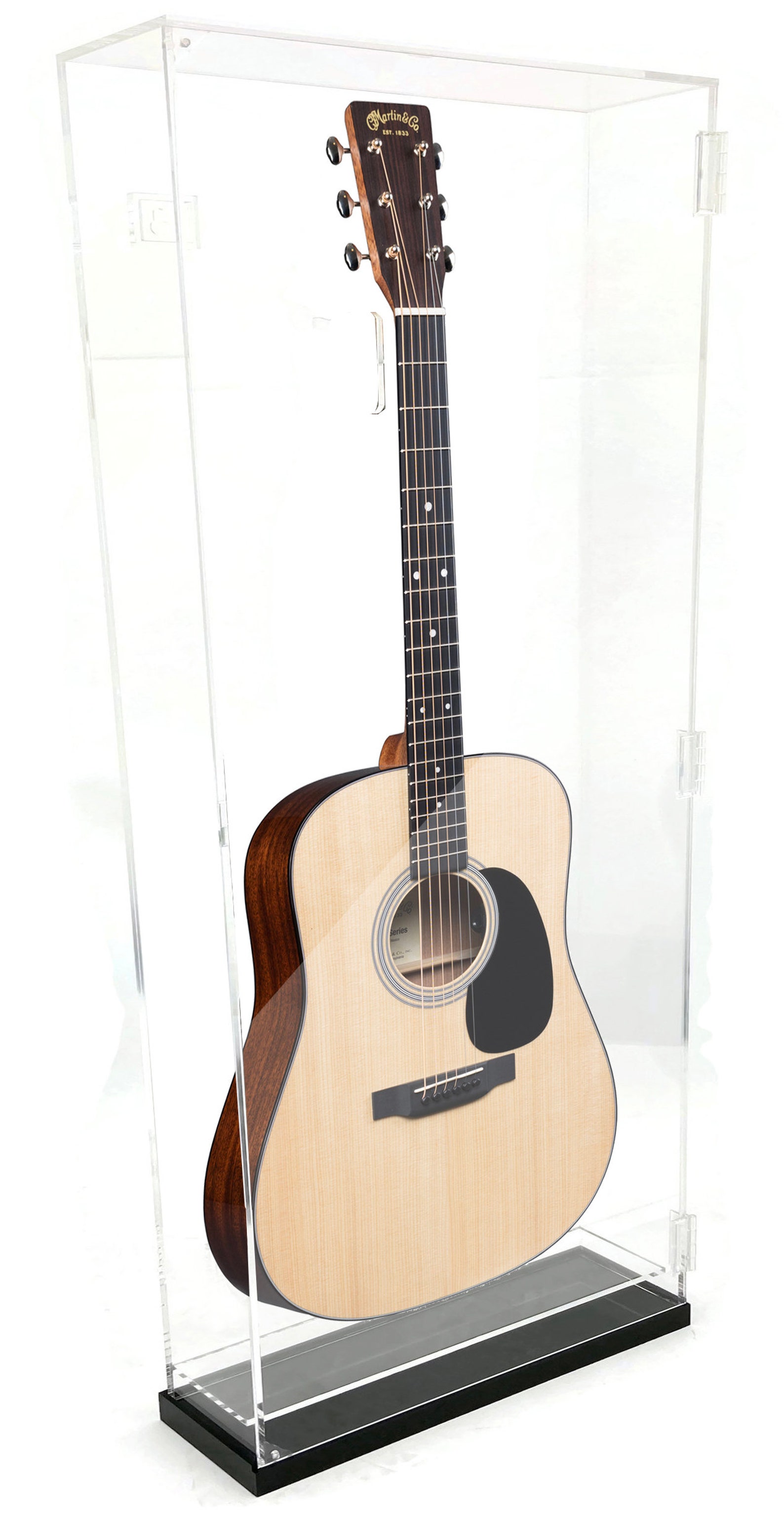 Personalized Handmade Acrylic LED Light Glowing Acoustic Guitar Display ...