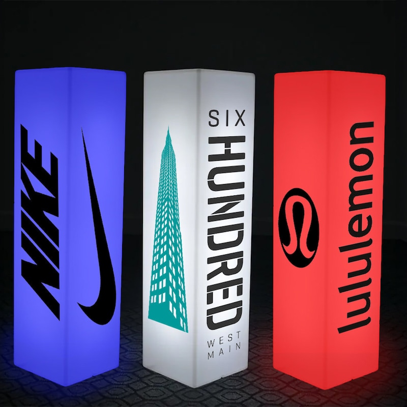 Illuminated Logo Sign - Etsy