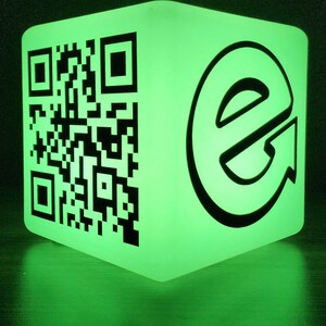 Customized Glow Light Cube Trade Show/event/retail Logo - Etsy