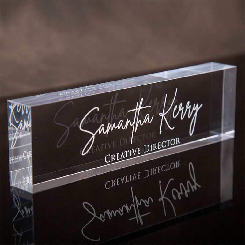 Name Placards - Etsy