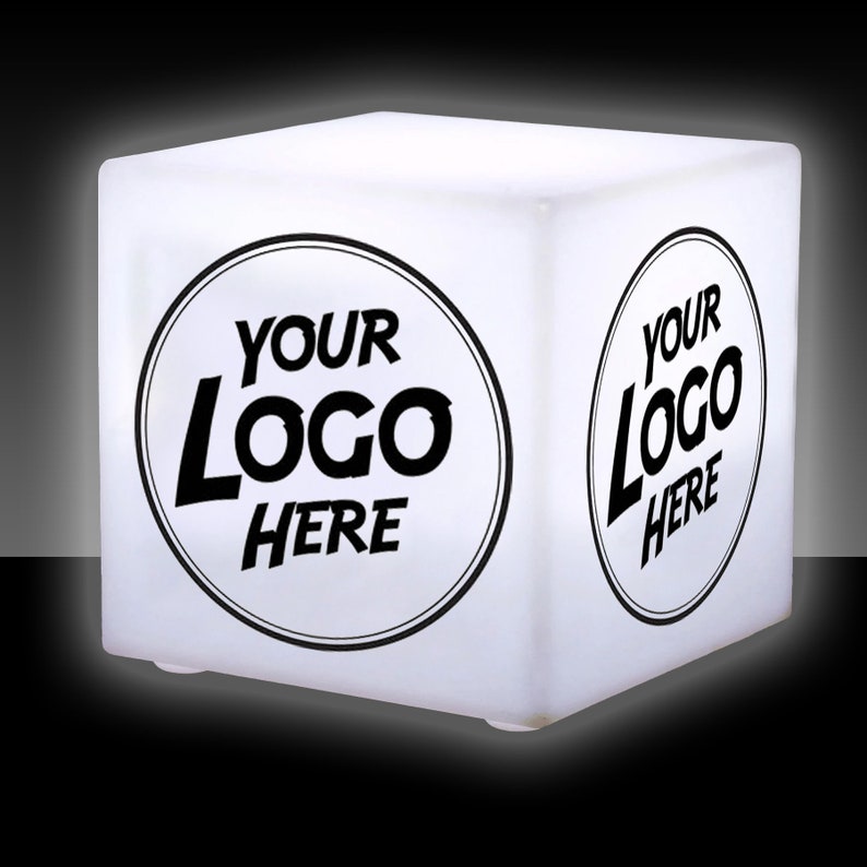 Customized Glow Light Cube Trade Show/event/retail Logo - Etsy