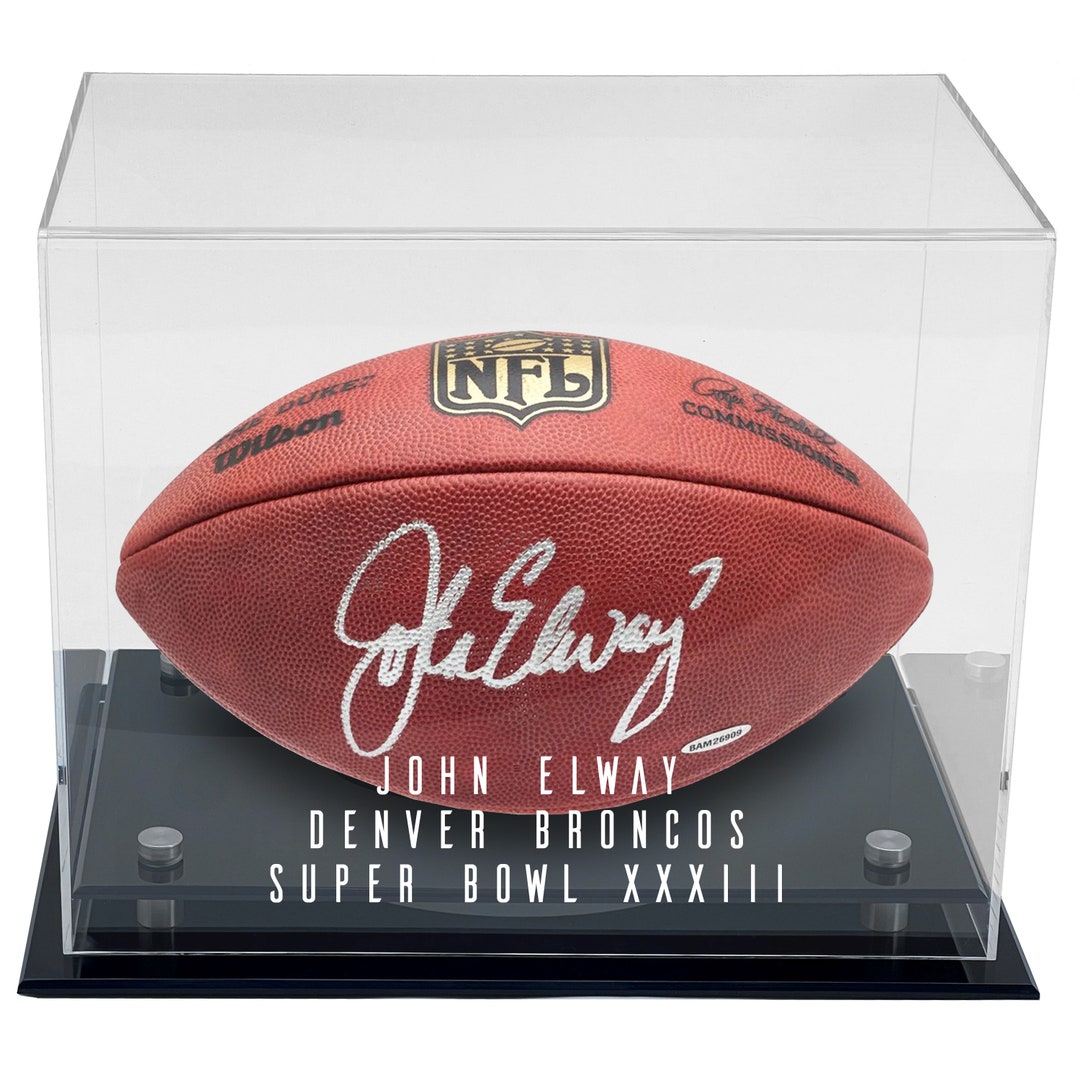 Custom Acrylic Football & Rugby Display Case - UV Protection for ...