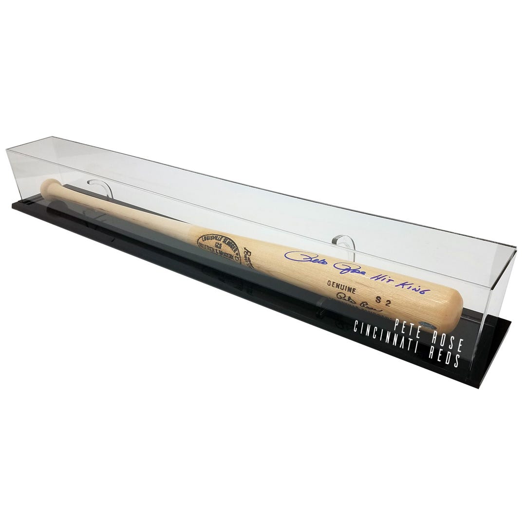 Custom Uv-protected Acrylic Baseball Bat Display Case - Wall/table ...
