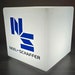 Customizable Illuminated Logo Cube: Wireless RGB Display for Events ...
