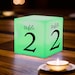 Customized Glow Light Cube Table Number - Wedding/bar Mitzvah/event ...