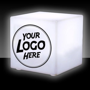 Customized Glowing Light Cube - Event/retail Brand Logo Display Box ...
