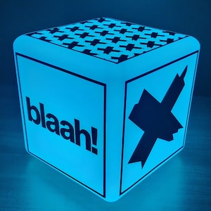 Customized Glow Light Cube - Trade Show/event/retail Logo Display Box ...