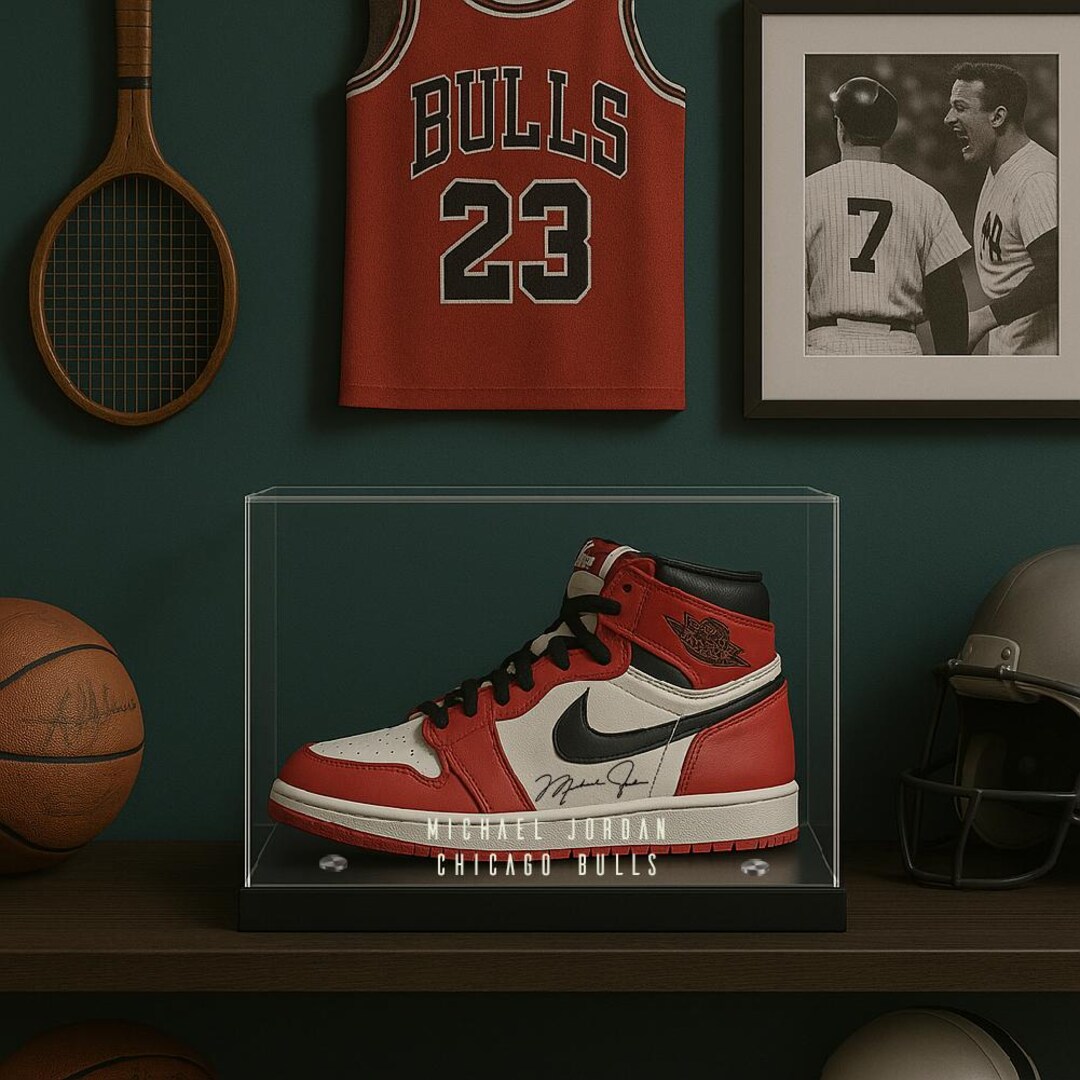 Personalized Handmade Acrylic Sneaker/high-top/shoe Display Case - UV ...