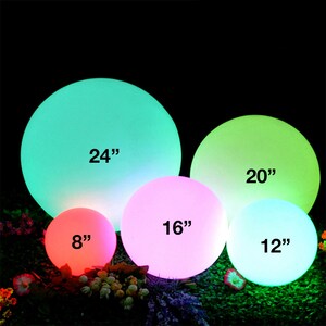 Customized Glow Light Orb - Event/retail Brand Logo/trade Show Display ...