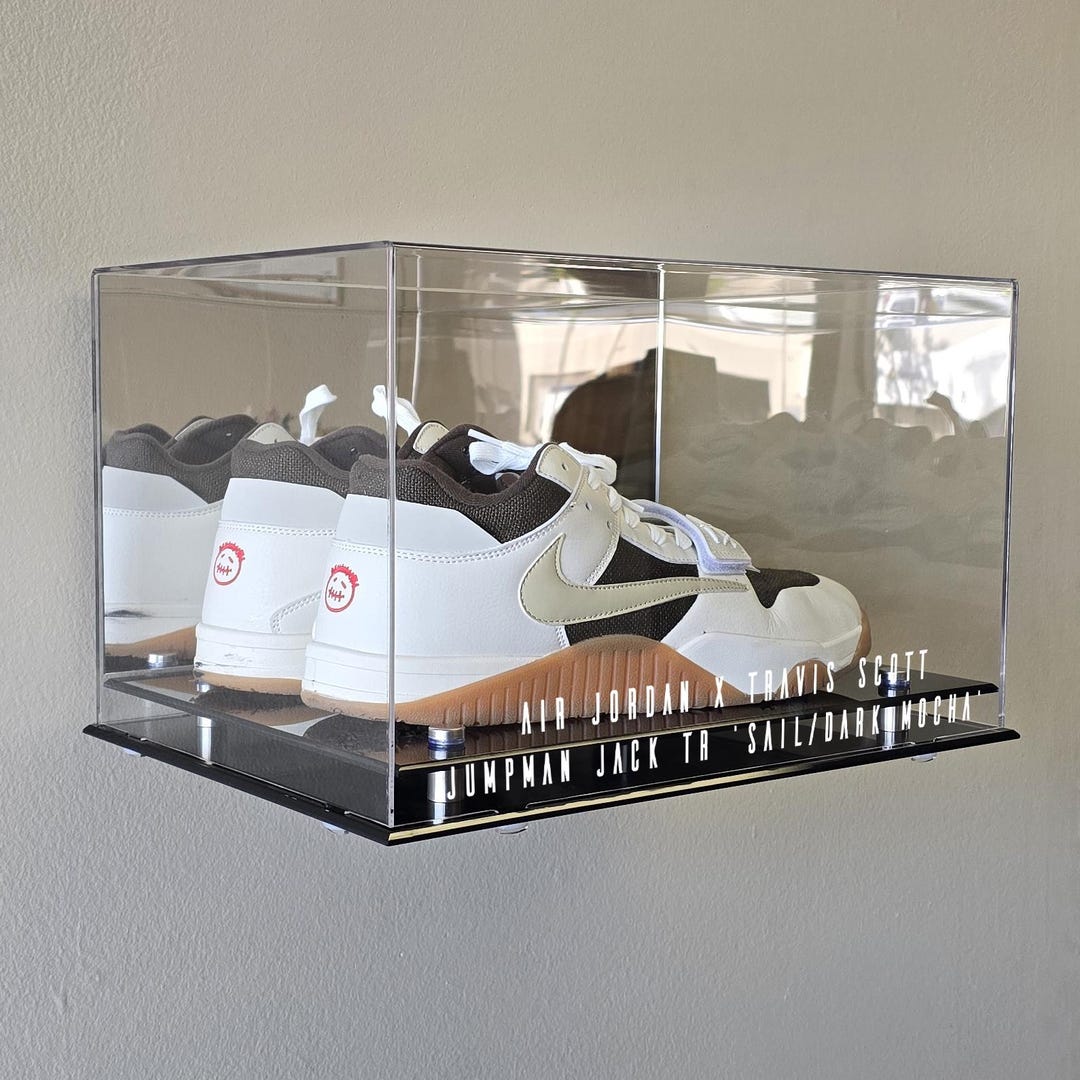 Personalized Handmade Mirrored Acrylic Sneaker/high-top/shoe Pair ...