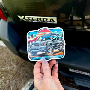 Nissan Xterra Sticker: Retro Off-road SUV Adventure Decal - Etsy