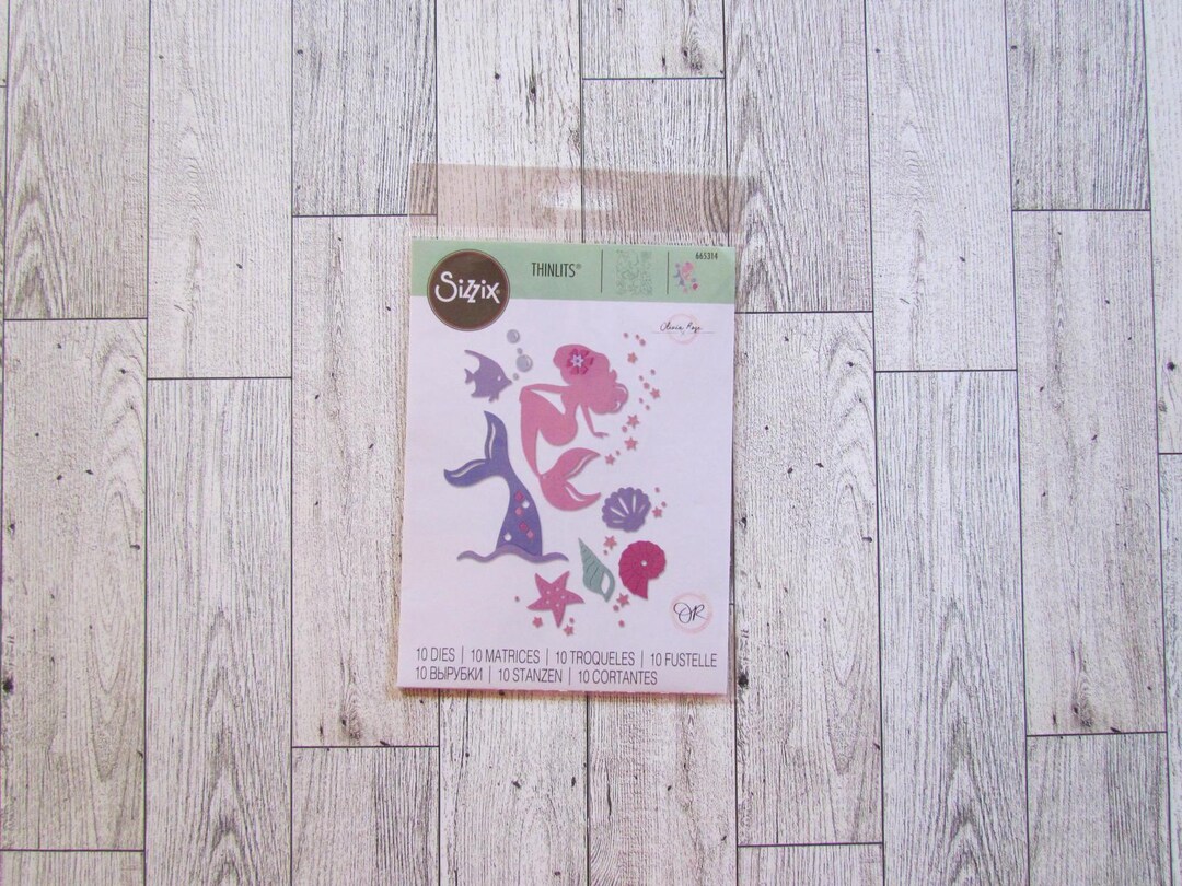 Sizzix Making Waves Thinlits Die Set - Etsy