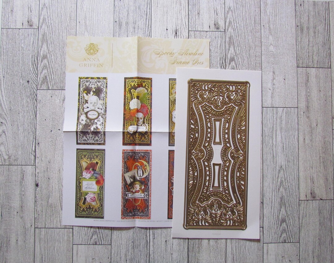 Anna Griffin Spooky Slimline Frame Dies - Etsy