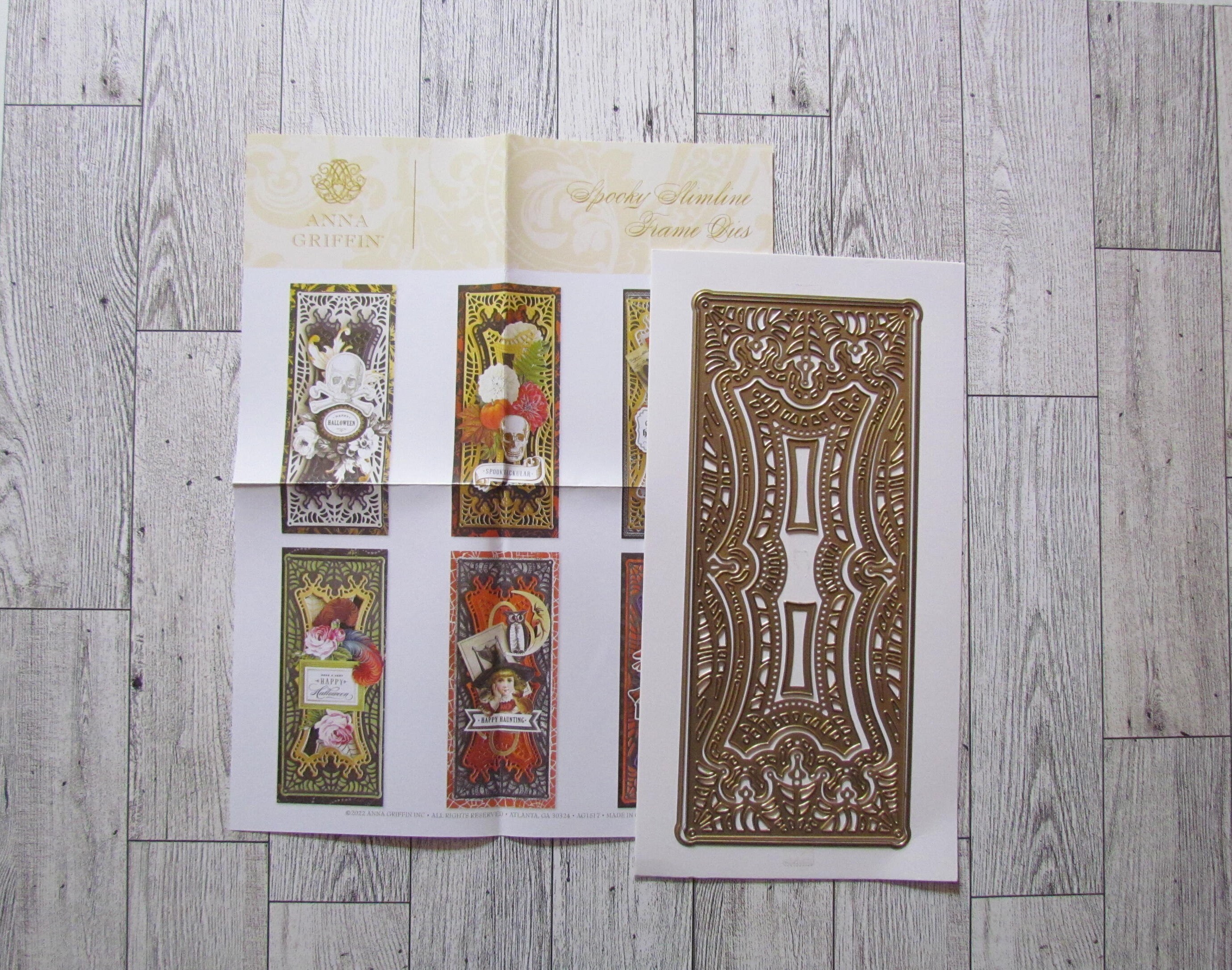 Anna Griffin Spooky Slimline Frame Dies - Etsy