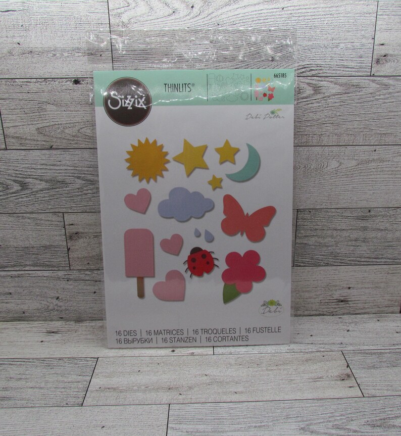 Sizzix Basic Shapes Thinlit Dies - Etsy