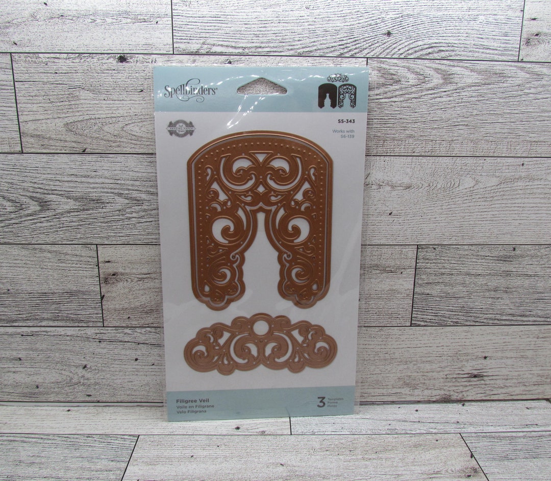 Spellbinders Filigree Veil Dies - Etsy