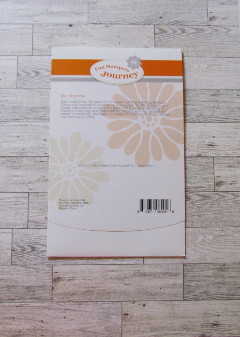 Fun Stampers Journey Gift Card Pouch Die Template - Etsy