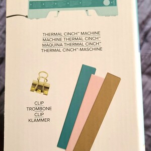 We R Makers Thermal Cinch Binding Machine Kit - Etsy