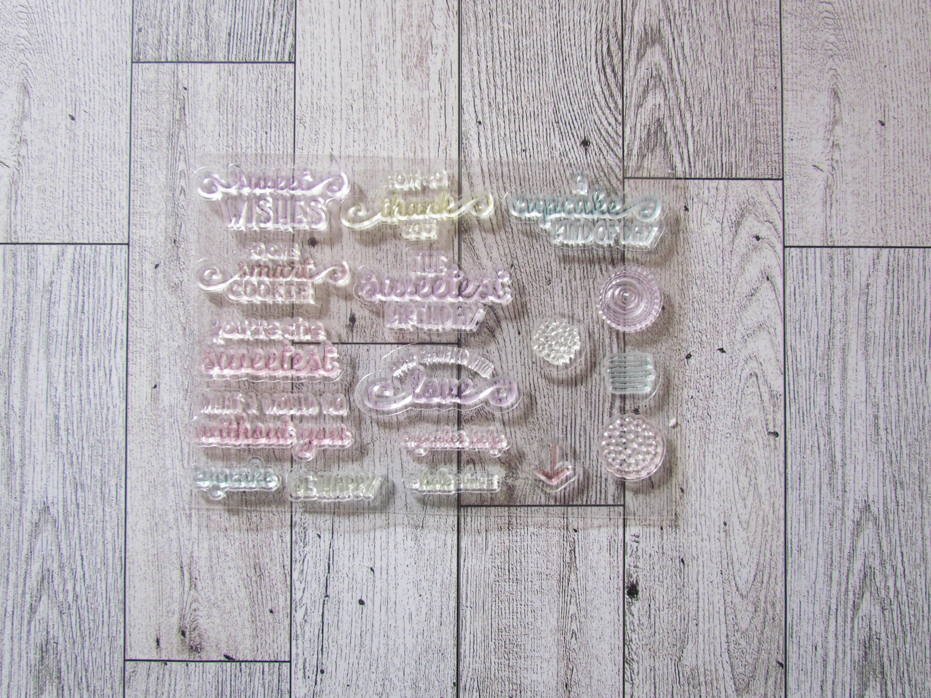 Diamond Press Treat Box Hidden Message Stamp and Die Set - Etsy