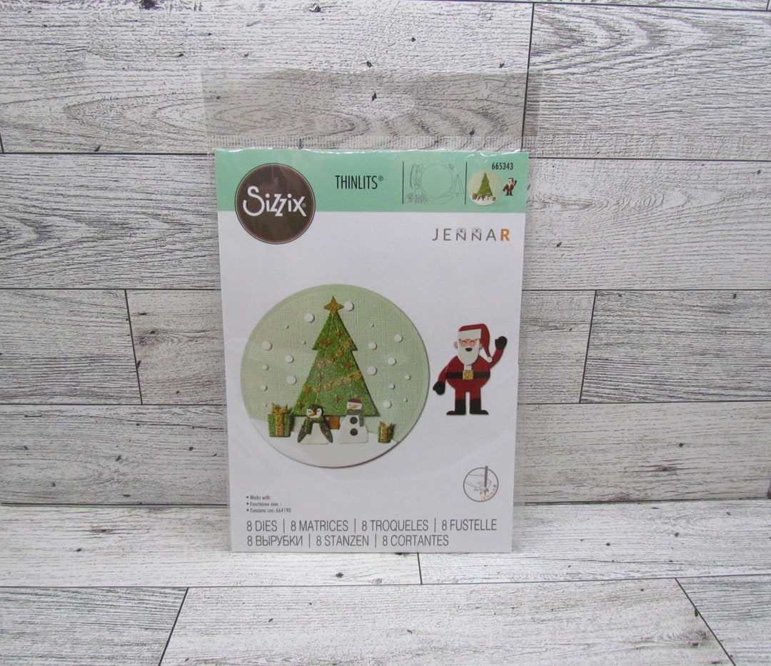 Sizzix Snowdome Thinlit Die Set - Etsy