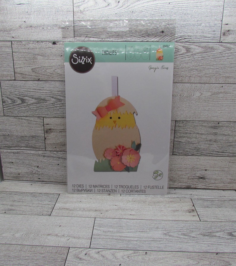 Sizzix Hatching Egg Thinlit Dies - Etsy